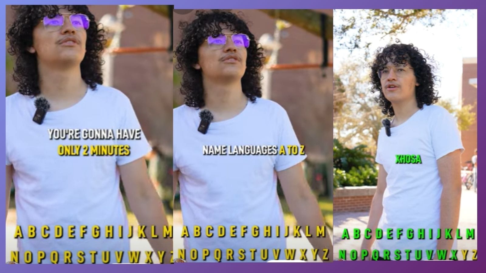 Arabic to Zulu; man recites languages from A to Z, stuns the Internet ...