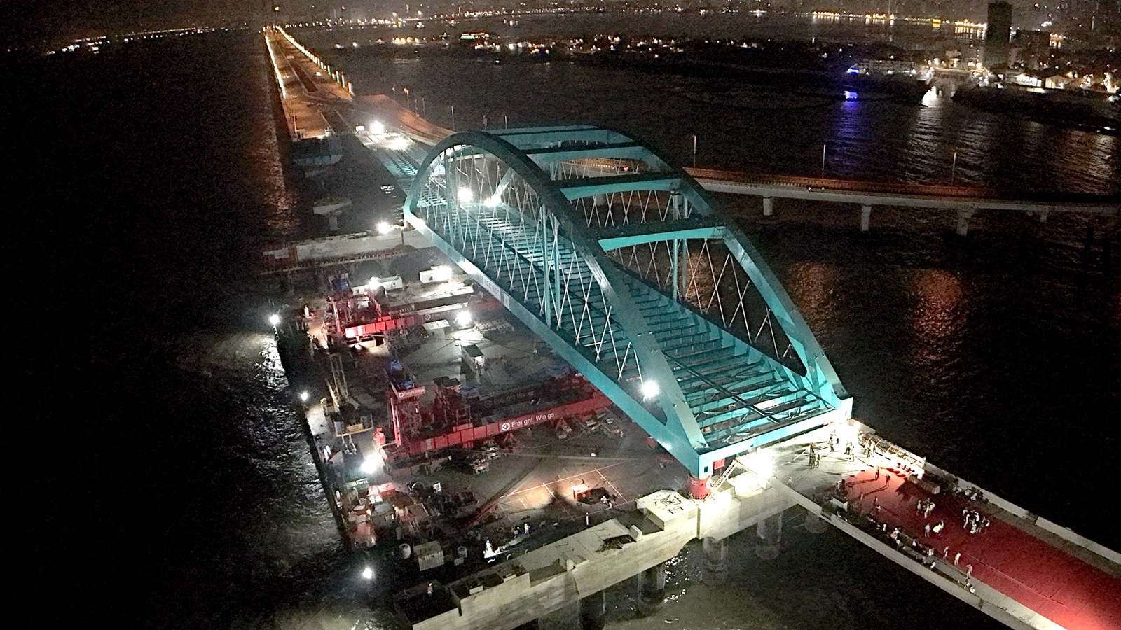 BMC launches girders for Bow-String arch