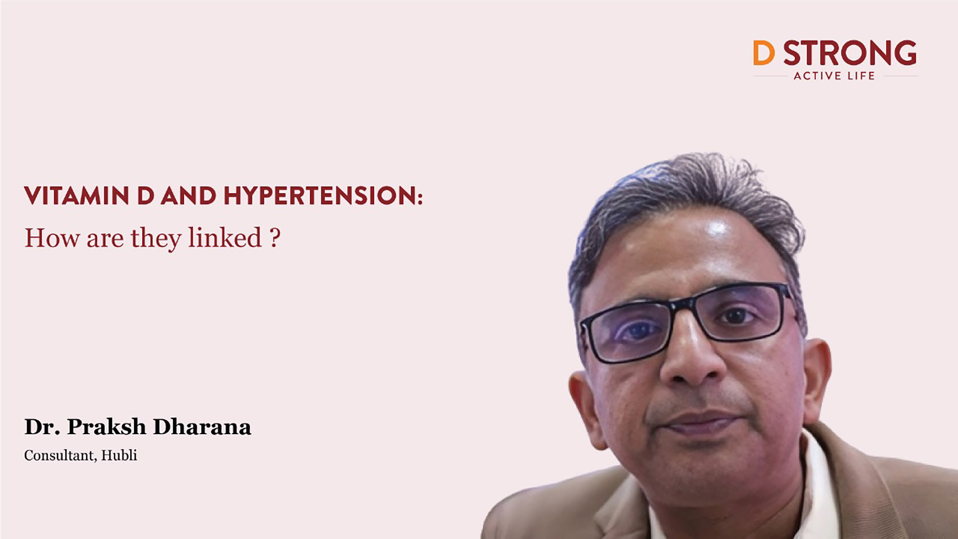 Dr praksh dharana addresses the lack of awareness surrounding vitamin d ...