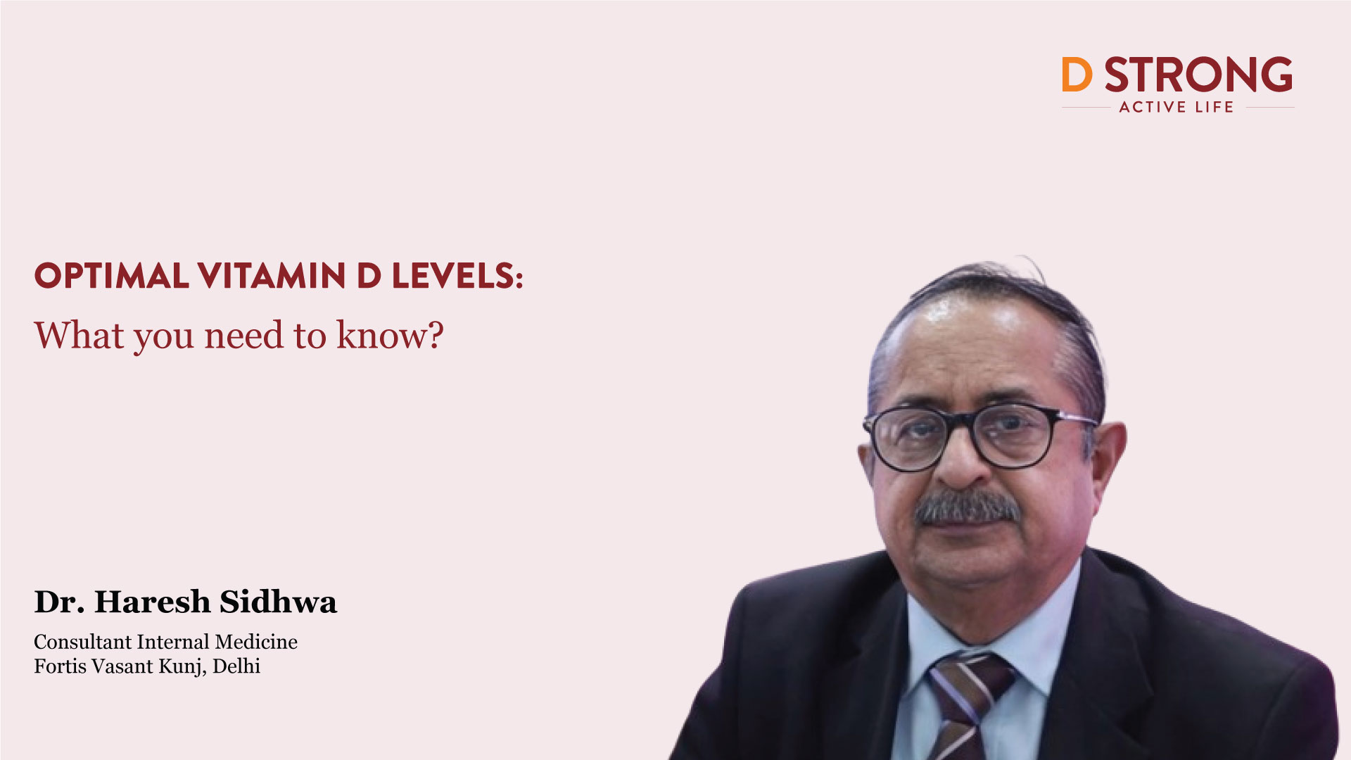 Dr haresh sidhwa addresses the lack of awareness surrounding vitamin d ...