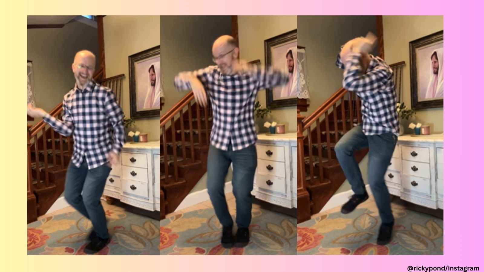 US-based Ricky Pond’s quirky ‘Gulabi Sadi’ dance steps go viral ...