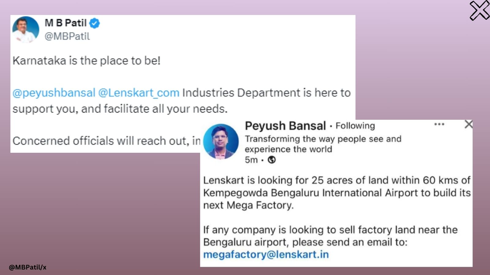 Karnataka minister welcomes Lenskart to set up factory in Bengaluru ...
