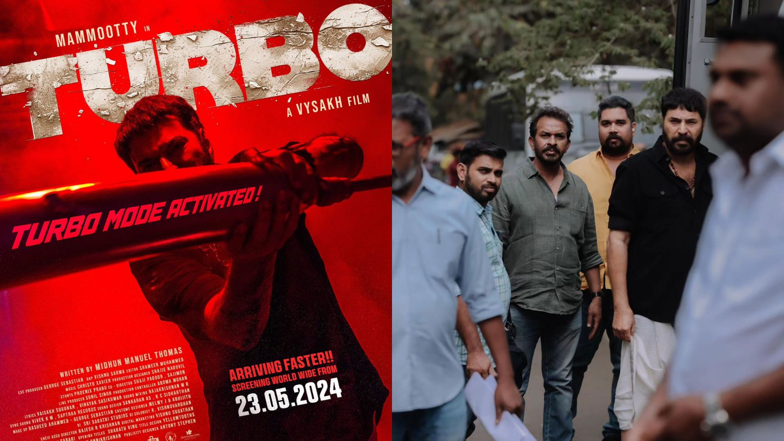 Mammootty’s film Turbo gets release date: ‘Turbo mode activated’ | Malayalam News - The Indian ...