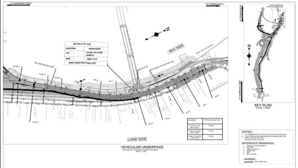 Changing City: Underpass coming up to have direct access to Mumbai ...