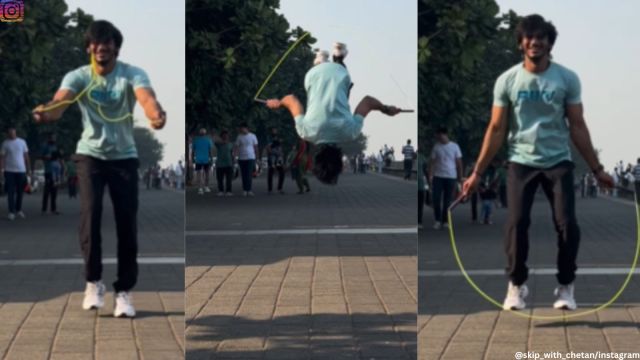 Watch: National skip rope champion grooves to beats of Hrithik Roshan’s ...