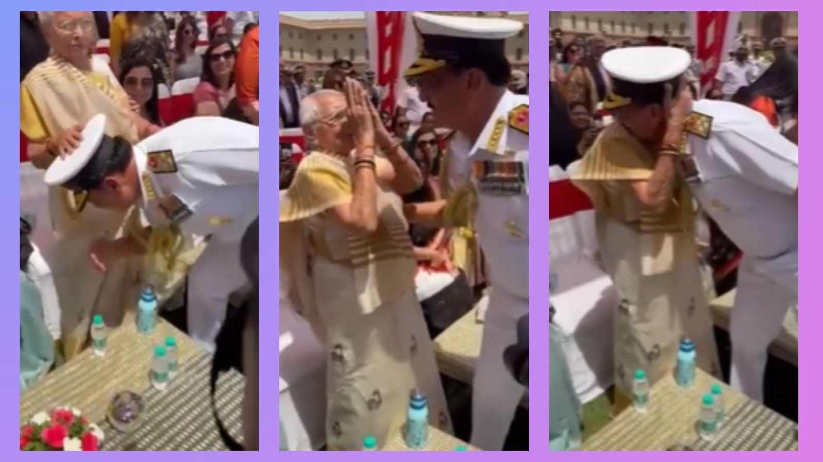 ‘Way too wholesome’: Navy chief seeks mother’s blessing before taking ...
