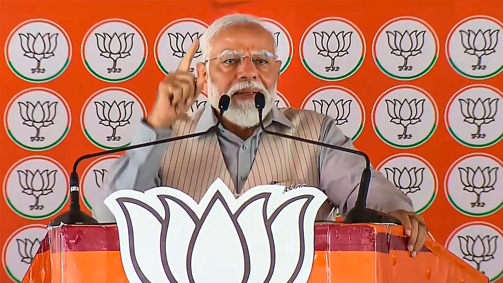 At UP rally, PM Modi hits out at Oppn, says INDIA bloc fights against ...