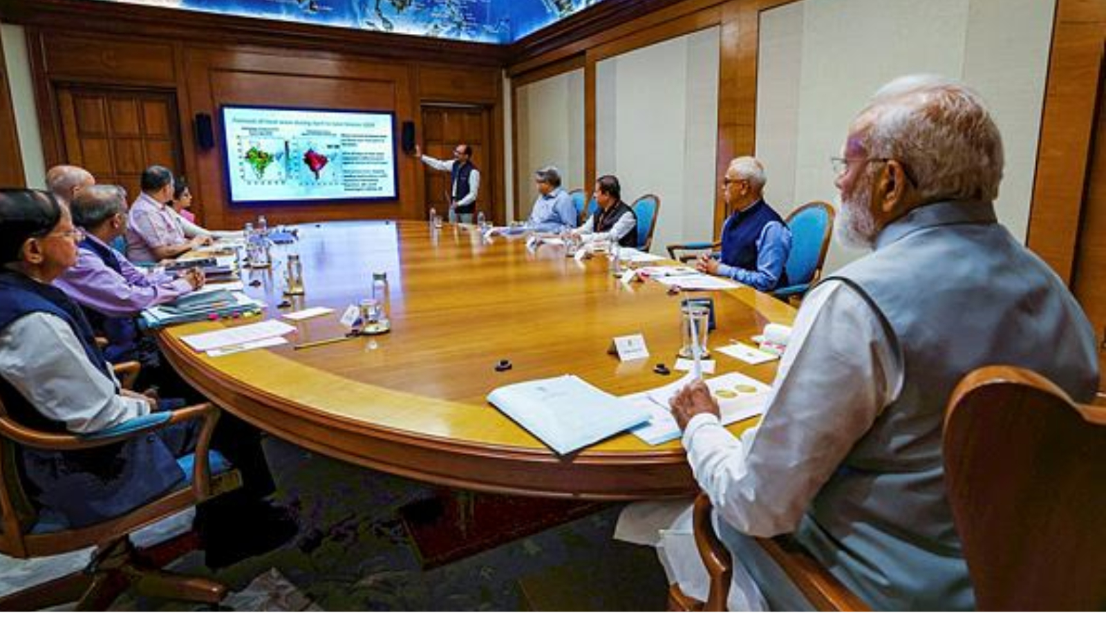 PM Modi chairs meet to review heatwave preparedness | India News - The ...