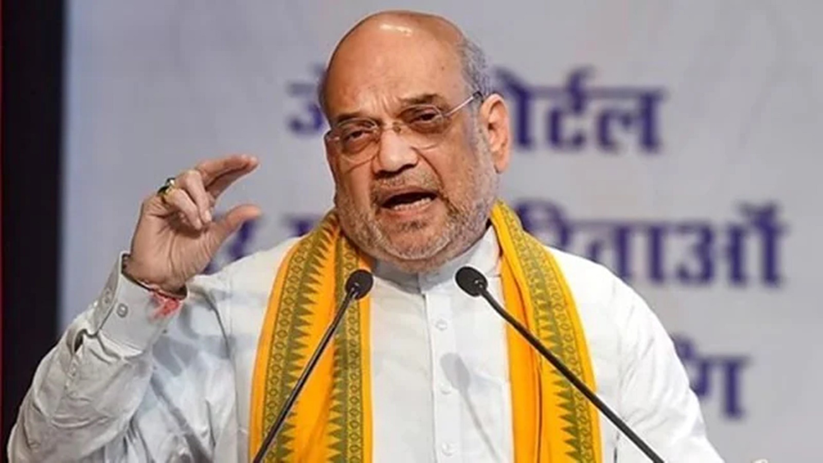 Home Minister Amit Shah Arrives In Agartala To Address Poll Rallies In