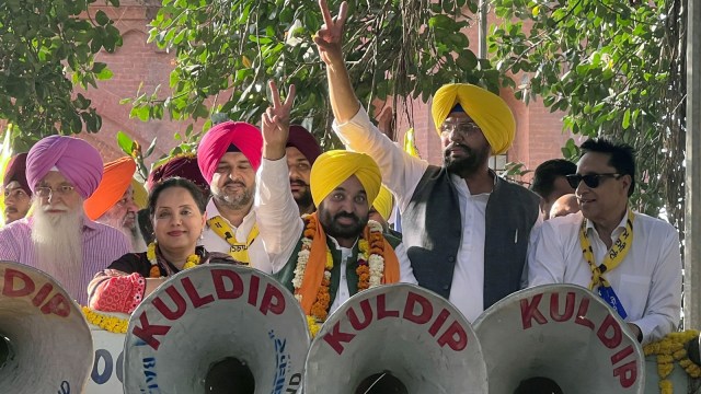 Punjab CM Bhagwant Mann apologises for minister Bhullar’s ‘casteist ...