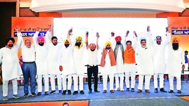 Elections only hope to save democracy: CM Mann introduces party ...