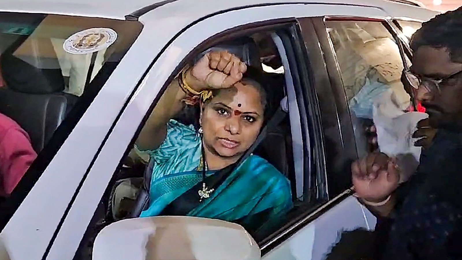 Delhi excise policy: Incarcerated BRS leader K Kavitha arrested by CBI | Delhi News - The Indian ...