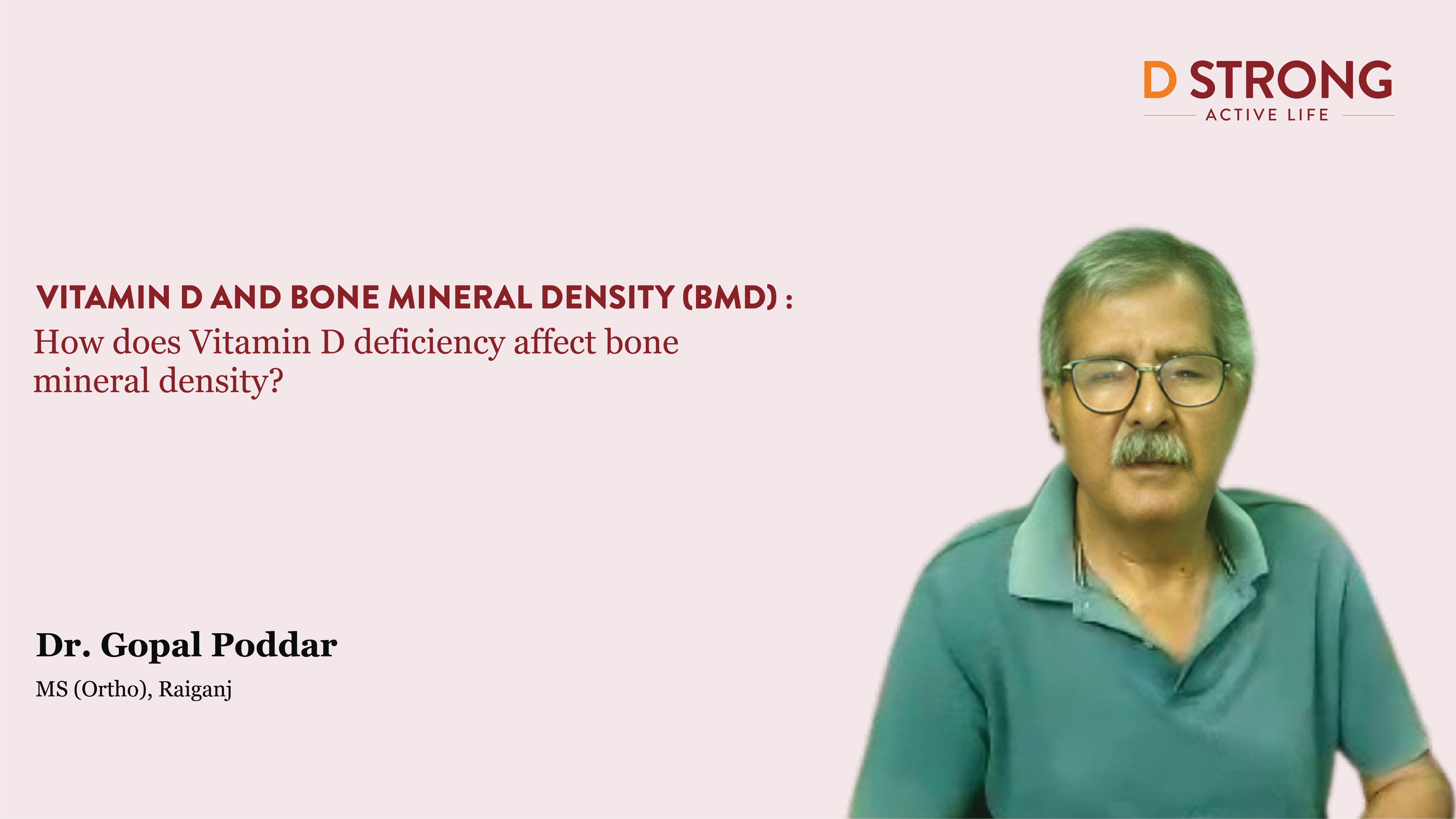 Dr gopal poddar addresses the lack of awareness surrounding vitamin d deficiency-The Indian Express