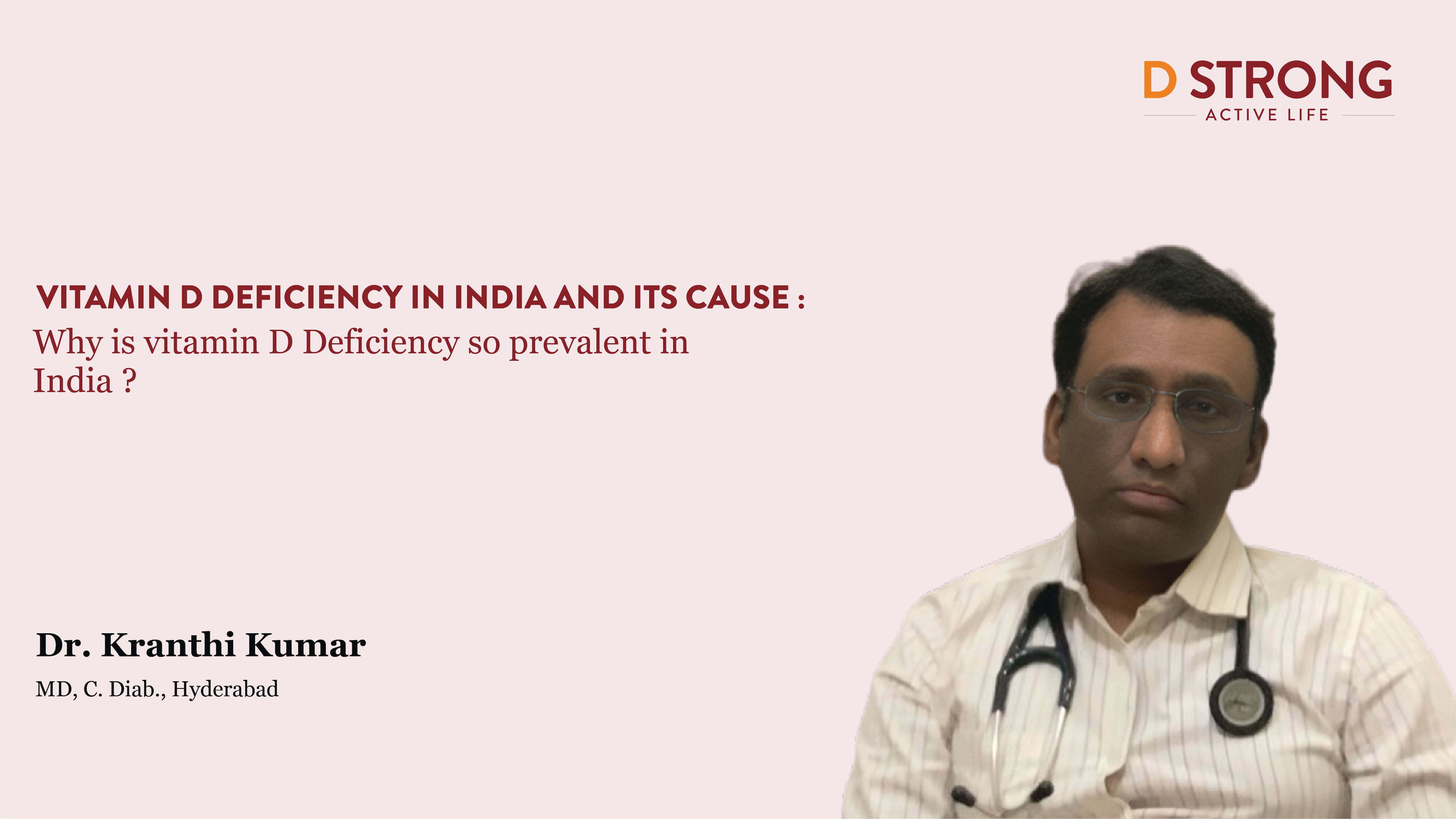 Dr kranthi kumar addresses the lack of awareness surrounding vitamin d ... Dr kranthi kumar addresses the lack of awareness surrounding vitamin d ...
