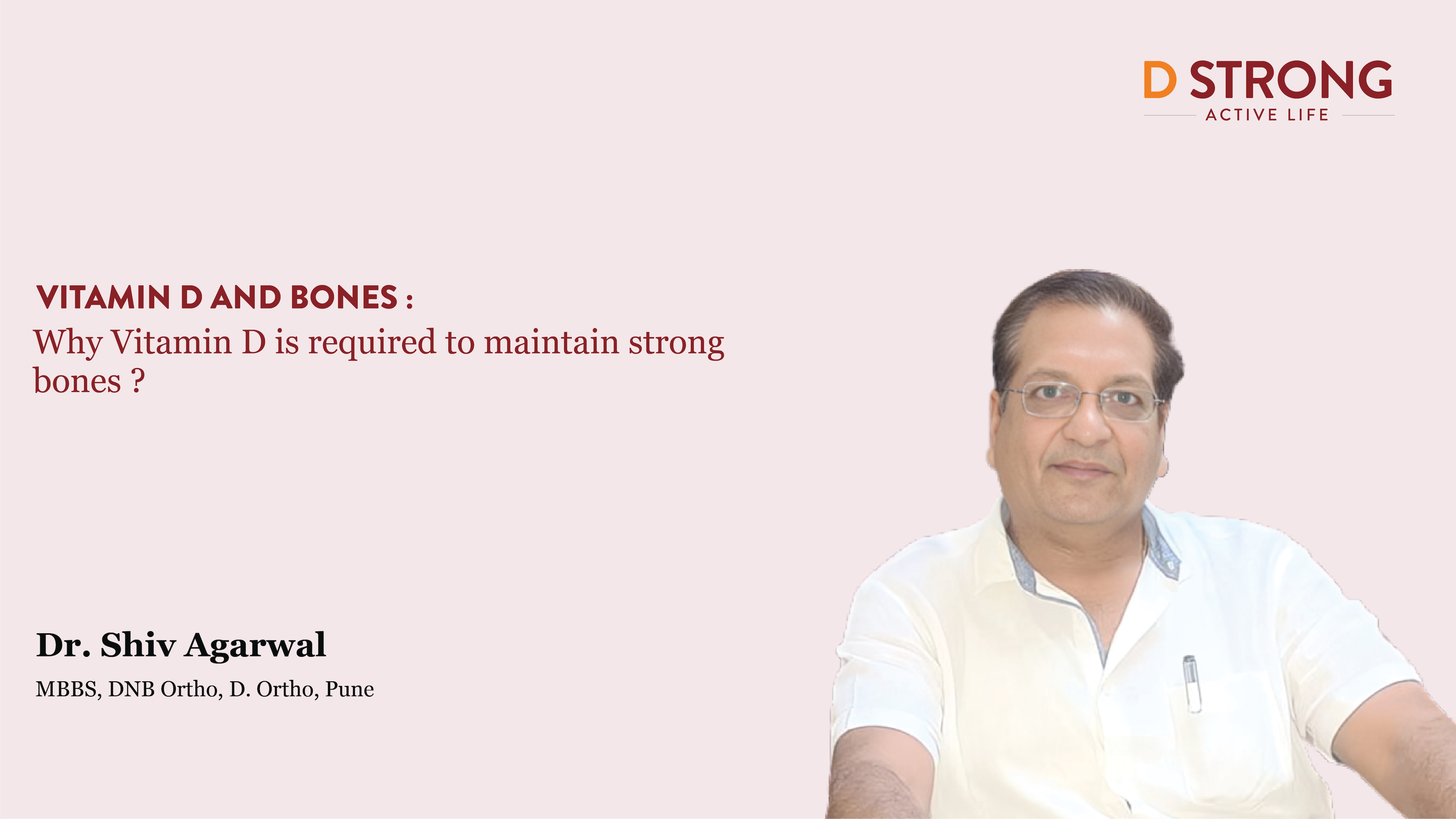 Dr shiv agarwal addresses the lack of awareness surrounding vitamin d ...