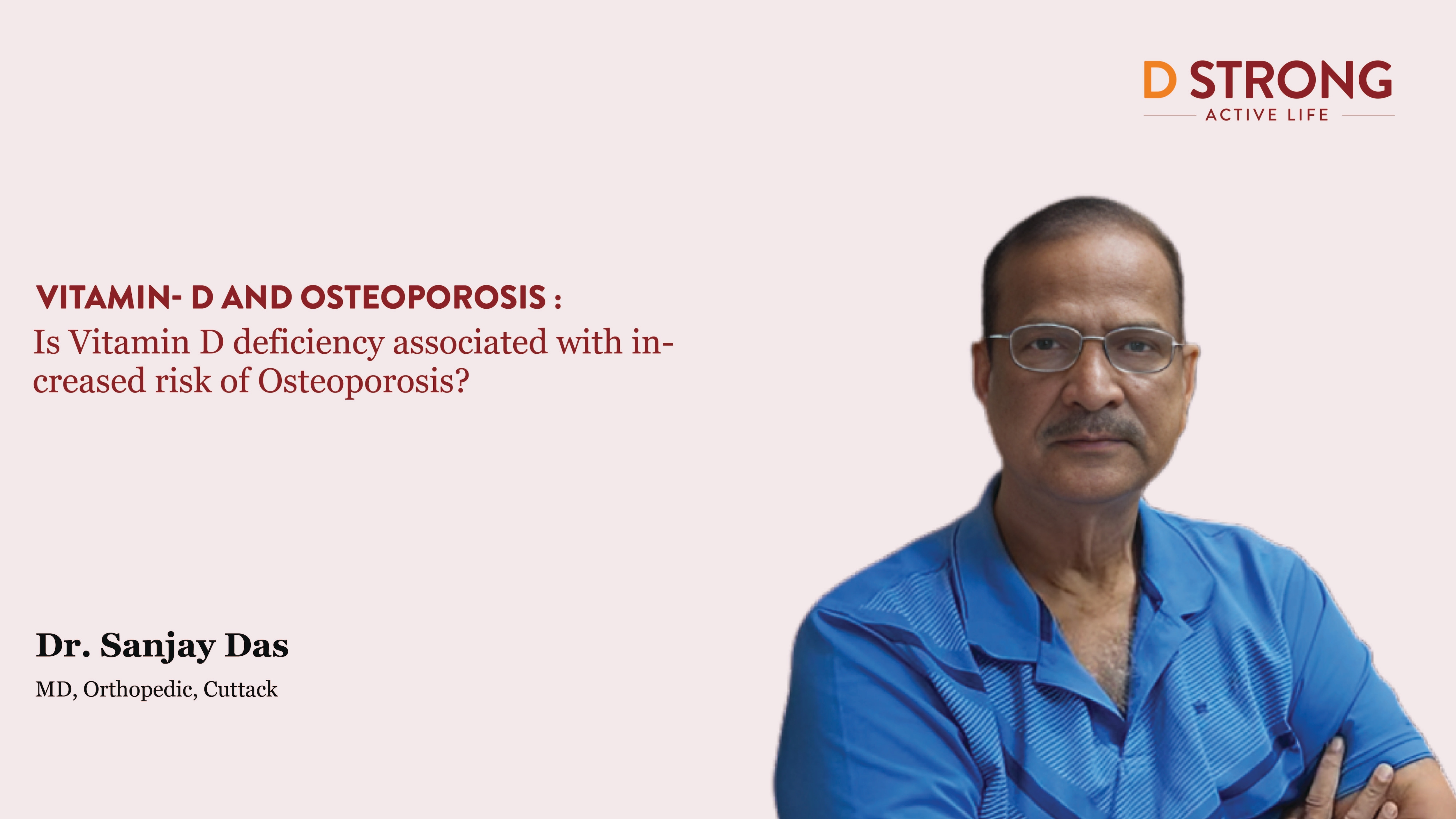 Dr sanjay das addresses the lack of awareness surrounding vitamin d ...