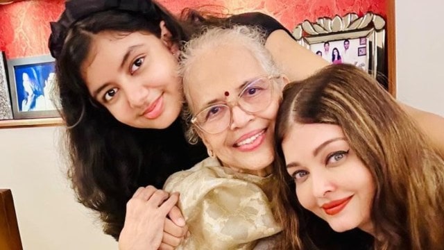 Aishwarya Rai celebrates mother Brinda’s birthday with Aaradhya, fans ...