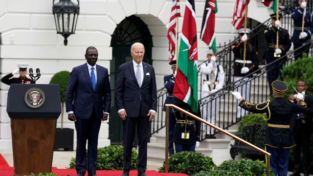 US President Biden welcomes Kenya’s Ruto to White House with ...