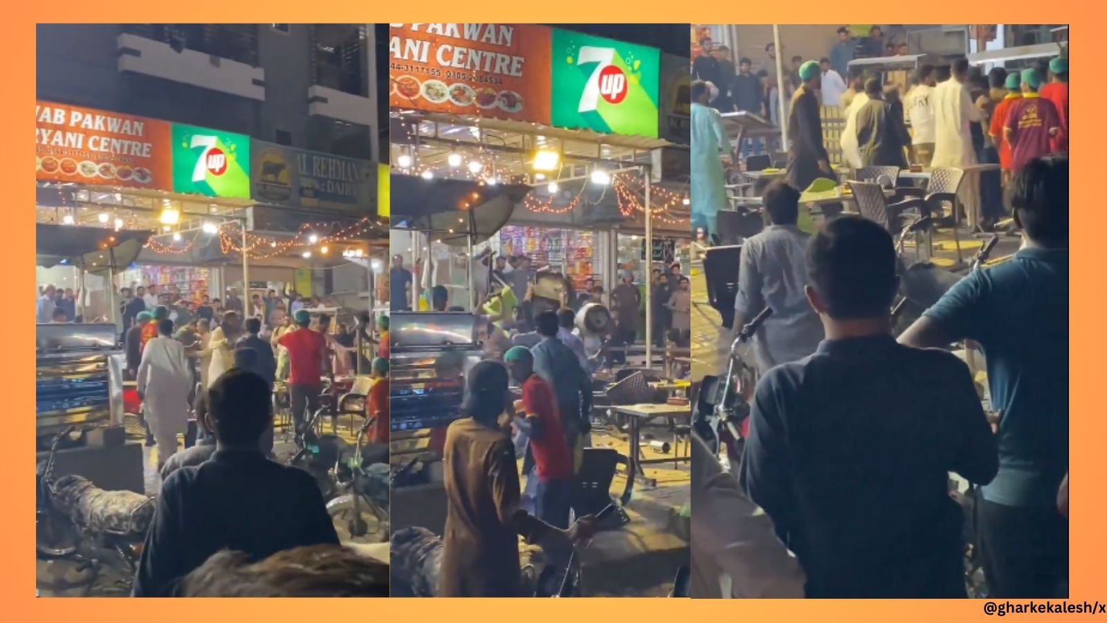 Men clash at Pakistani food joint, video goes viral. What went down ...
