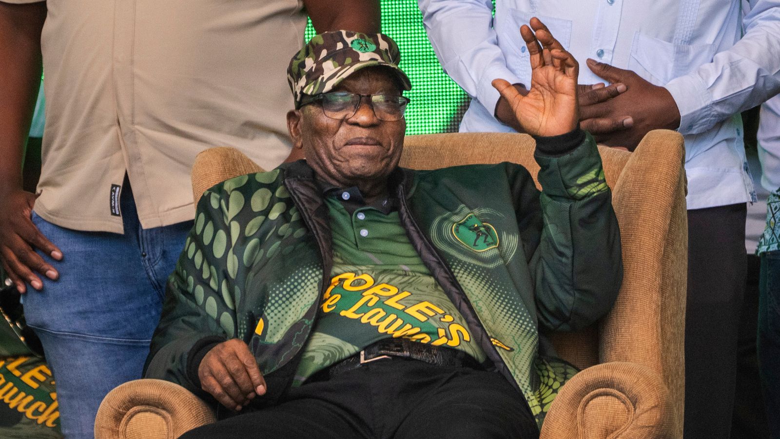 Former South Africa leader Zuma promises jobs and free education as he ...