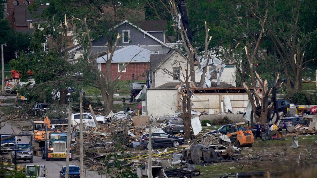 Tornado kills multiple people in Iowa as powerful storms again tear ...