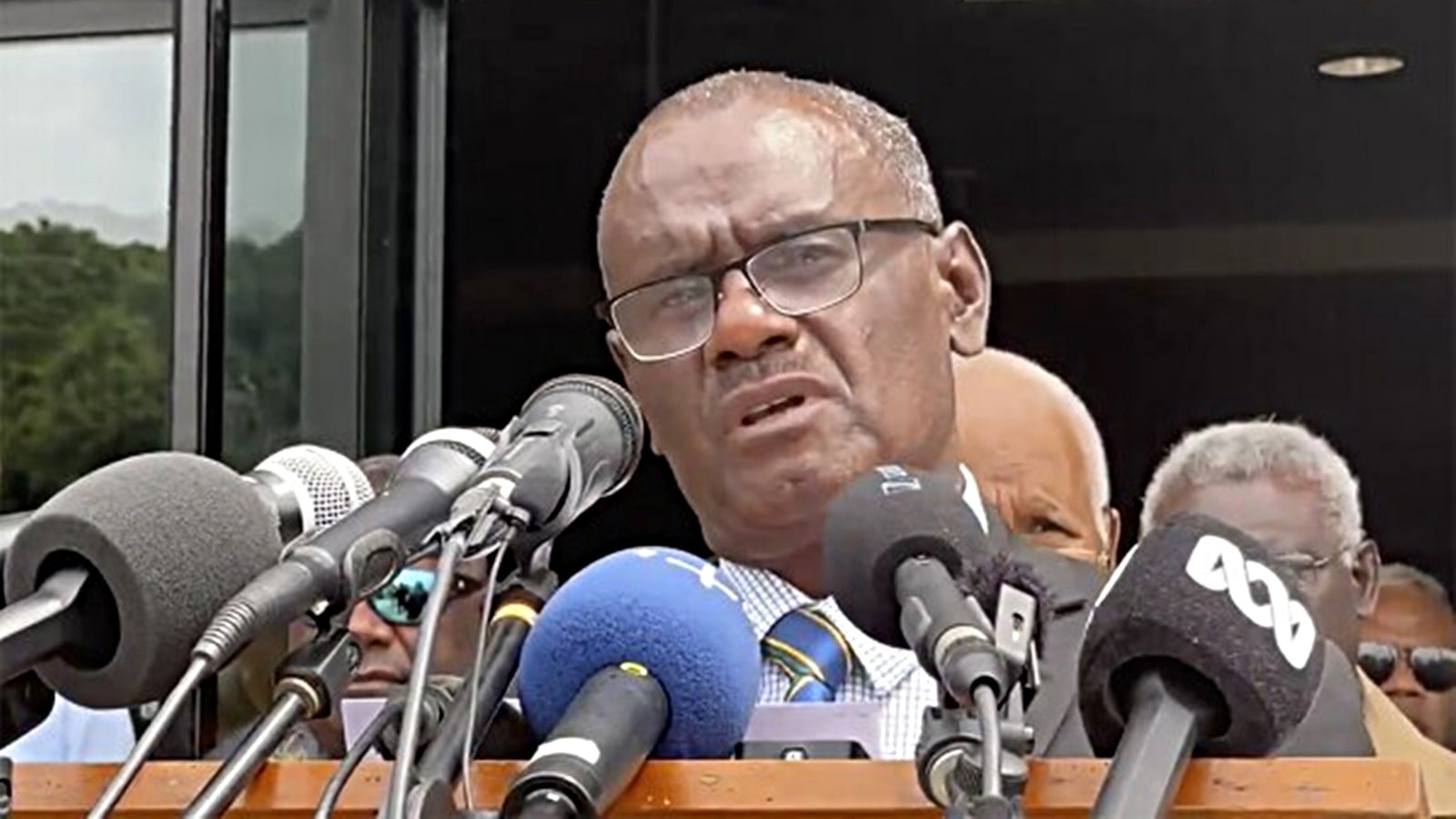 Solomon Islands lawmakers elect former Foreign Minister Jeremiah Manale ...