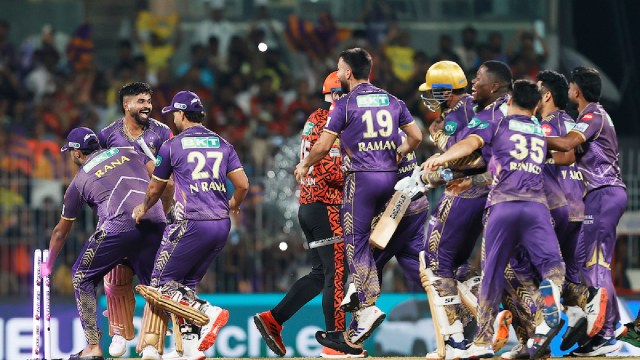 IPL final: KKR runaway winner as near perfect script unfolds at Chennai ...