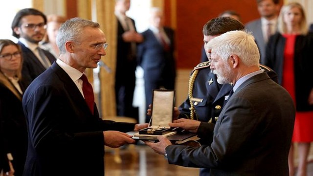 NATO ministers meet in Prague as allies ease restrictions on Ukraine’s ...