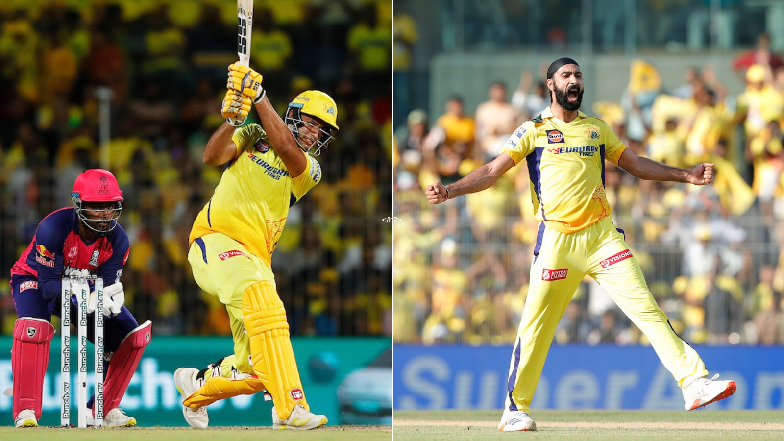 How CSK’s Shivam Dube smashed Ashwin for a 6 and 4 to turn the match ...