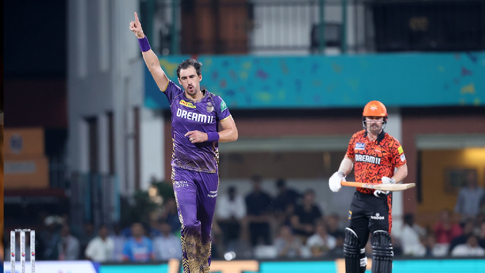 Watch: Mitch Starc produces a stunning delivery to dismiss Abhishek ...