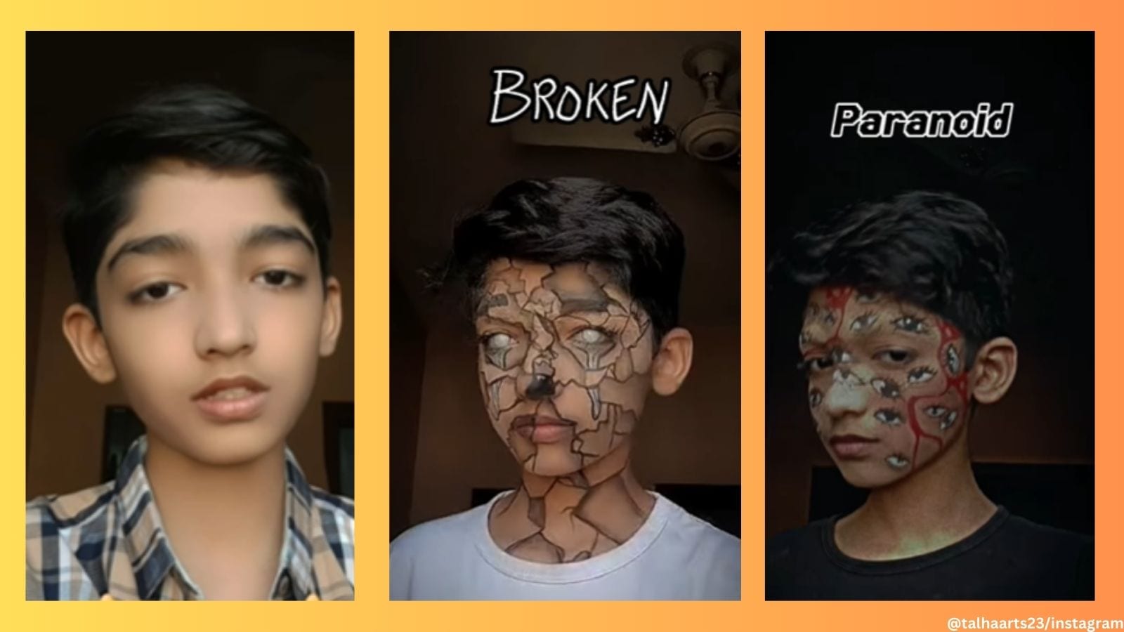 Pakistani boy impresses everyone with his makeup art skills. Watch ...