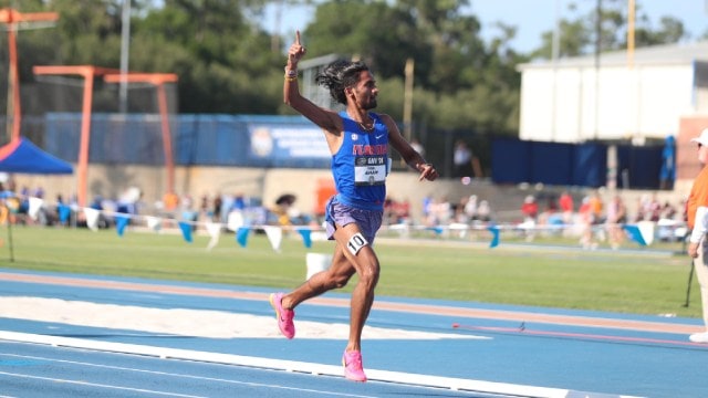 Nuh running hero Parvej Khan wins 1500 gold at US college event, with a ...