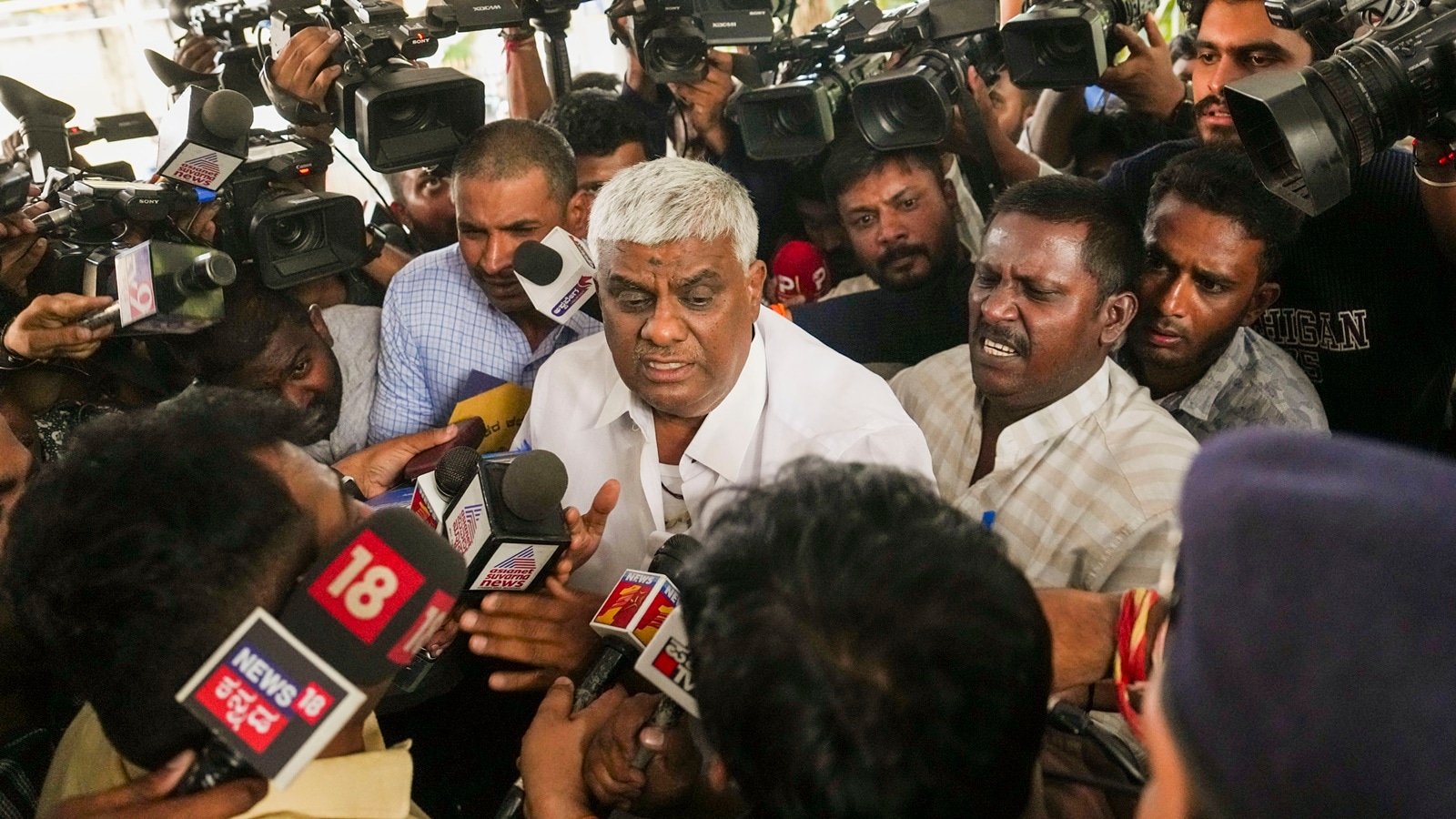 JD(S) MLA H D Revanna released from prison in kidnapping case ...