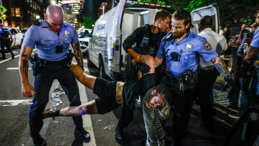 6 Pennsylvania students among 19 pro-Palestinian protesters arrested ...