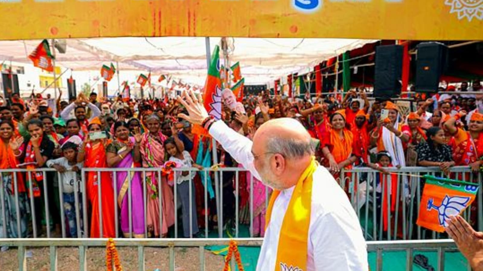 BJP will not remove reservations, nor will it allow Congress to do so: Amit Shah | India News ...