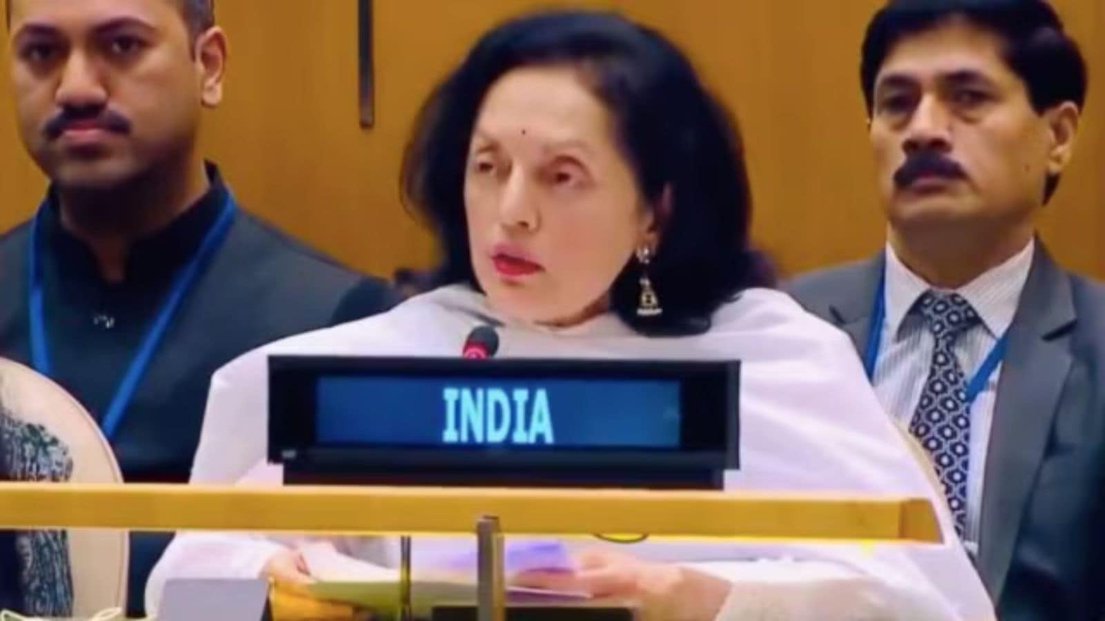India slams Pakistan in UNGA, says it harbours most dubious track ...