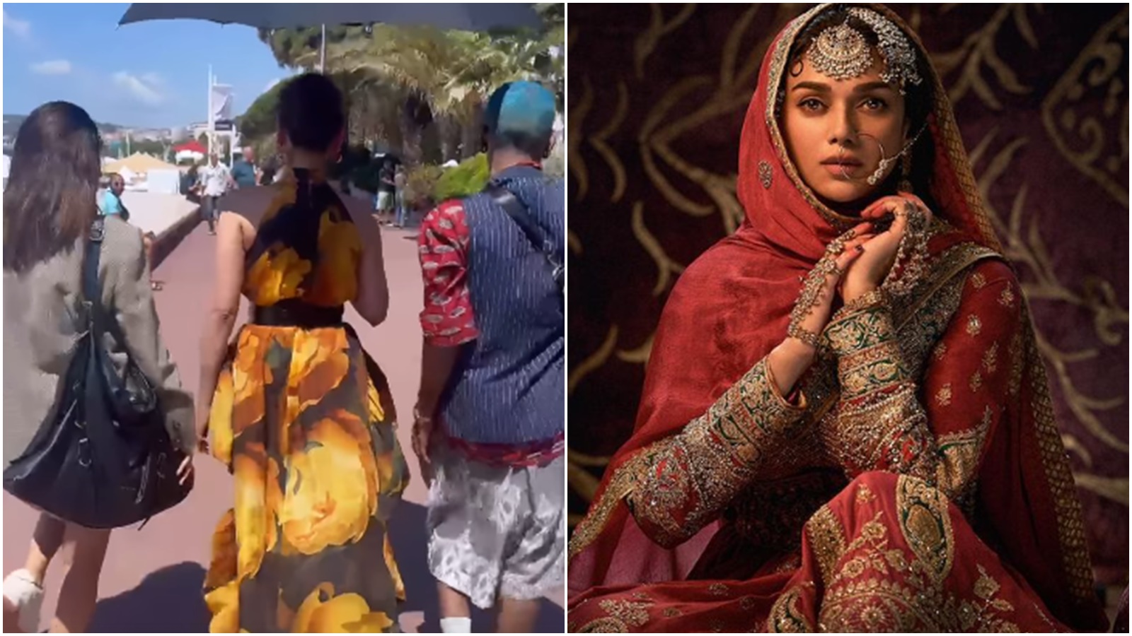 Cannes 2024: Aditi Rao Hydari announces arrival with her famous Gaja ...