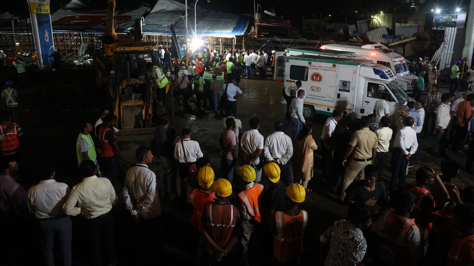 Hoarding collapse in Mumbai: ‘We could hear people screaming for help ...
