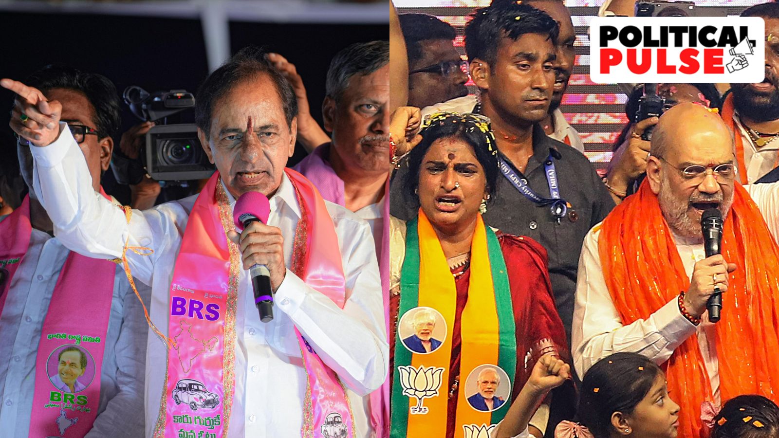 As BRS bleeds, a buffed-up BJP has a problem of plenty | Political ...