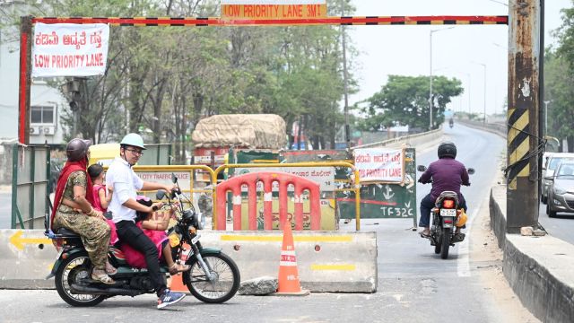 Hebbal flyover work: Here’s Bengaluru traffic police advisory on ...