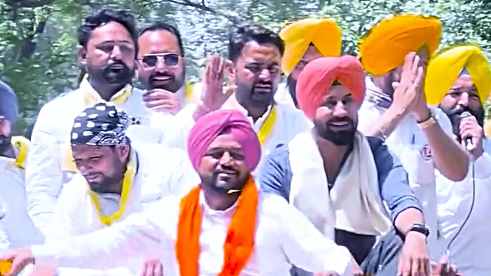 Karamjit Singh Anmol’s campaign in Faridkot a star-studded affair | The ...