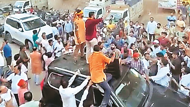 Congress’s Kanhaiya Kumar attacked in Northeast Delhi: Two men slap him, throw ink | Delhi News ...