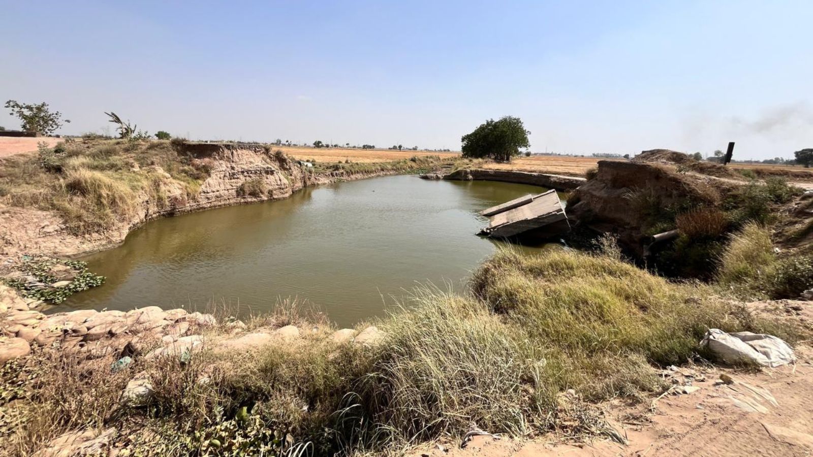 Washed-away bridge over Choe takes centre stage in Sanour Assembly ...