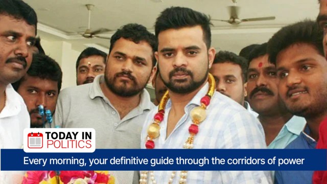 Today in Politics: As JD(S) MP Prajwal Revanna is arrested, what will ... Today in Politics: As JD(S) MP Prajwal Revanna is arrested, what will ...