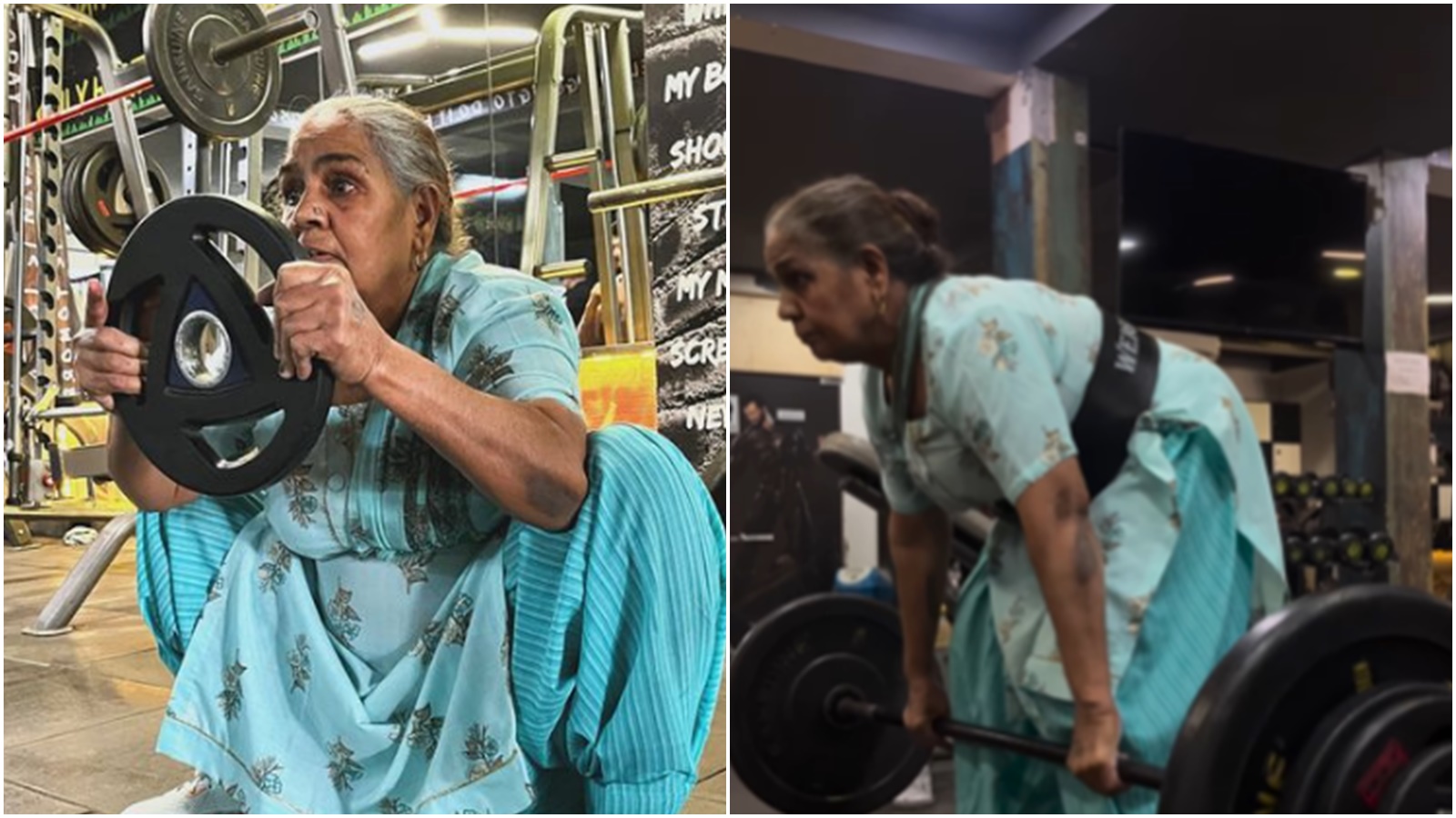 Old People Lifting Heavy Weights Not Just Muscle Strength: Muscle