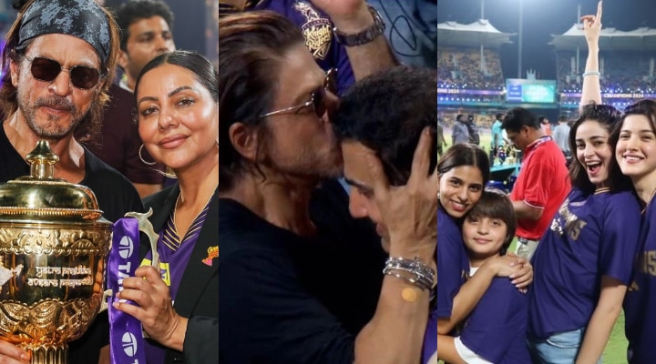 KKR win IPL 2024: Starry celebrations with SRK, Suhana, Ananya Panday