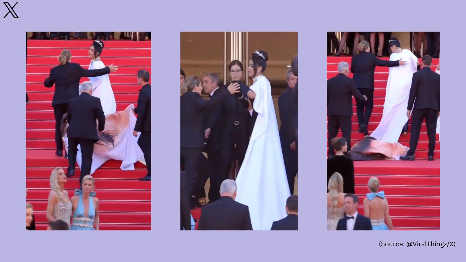 Watch: Cannes security guard moves Dominican actor Massiel Taveras off ...