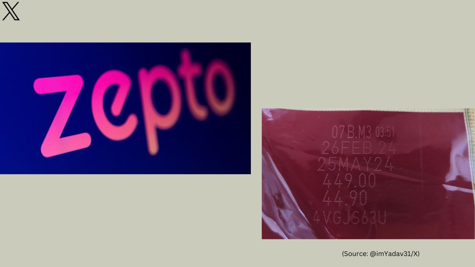 Delhi man receives nearly expired 10 kg wheat flour from Zepto, company ...