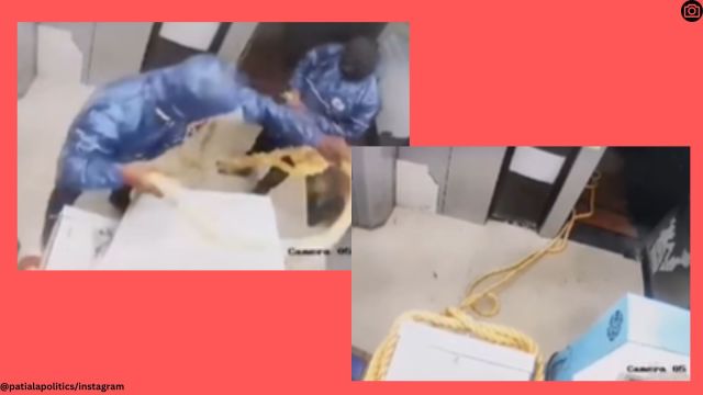 WATCH: Thieves dislodge ATM machine using ropes, flee the scene; police ...