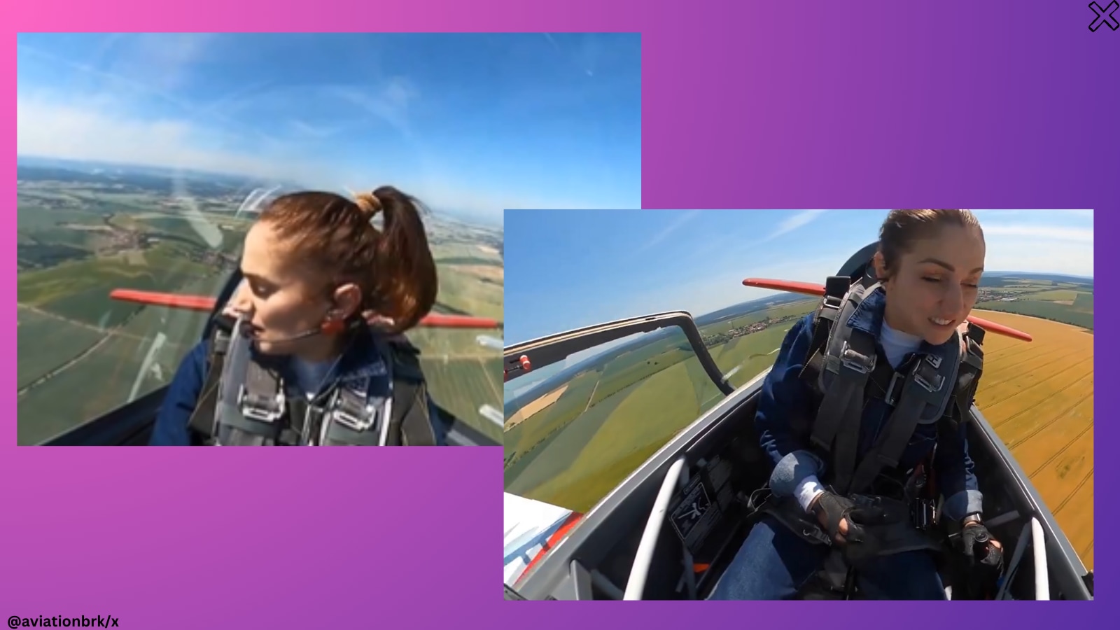 Watch: Heart-stopping moment as Dutch pilot’s aircraft canopy breaks ...